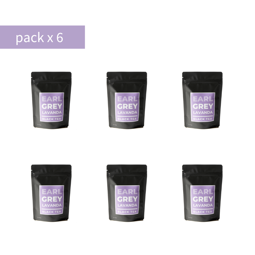 Earl Grey Lavanda Doypack Pack x 6 — Inti Tea Profesional
